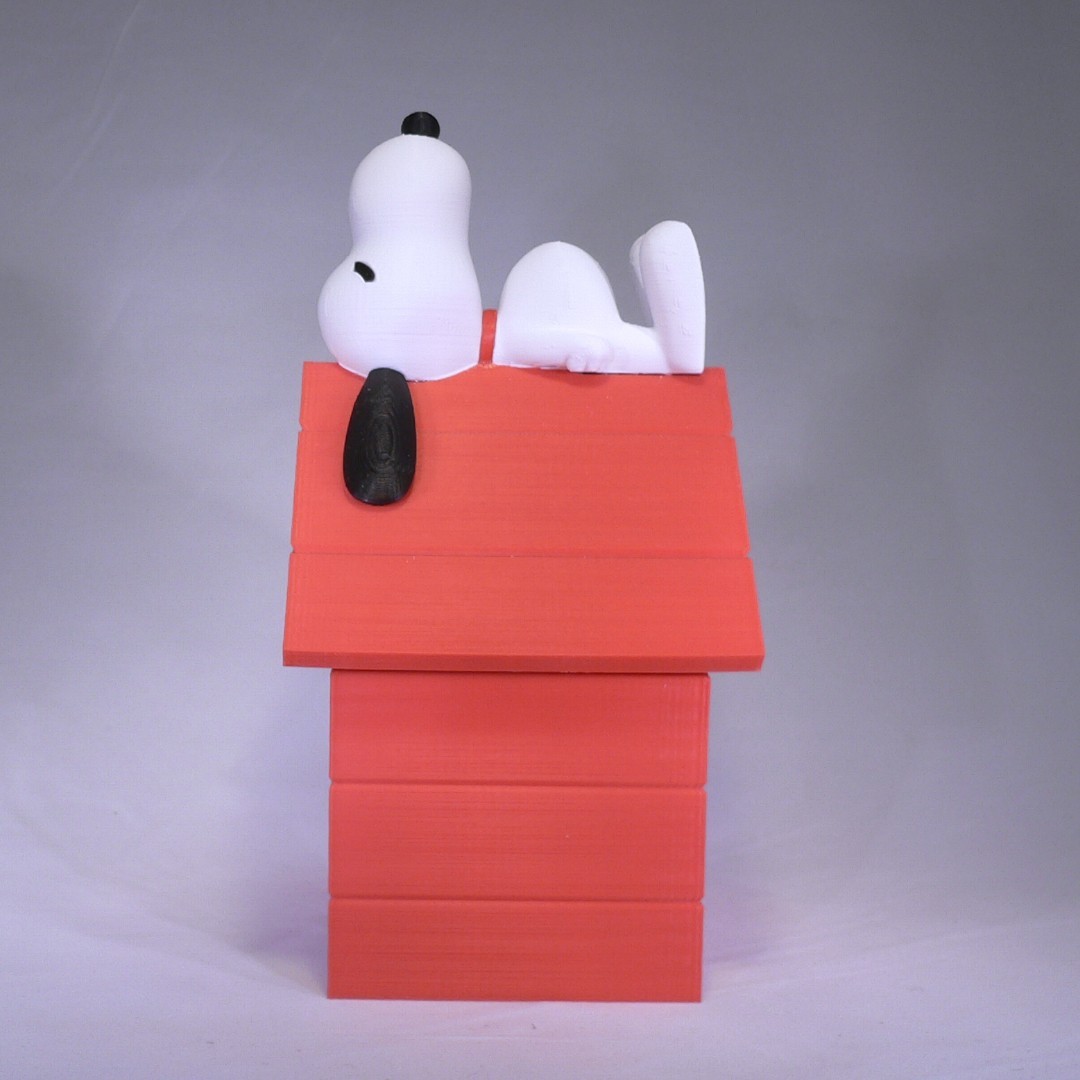 Free 3D file Snoopy 🥜・3D printer design to download・Cults